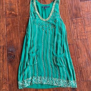 French Connection | Dresses | French Connection Green Cocktail Dress ...